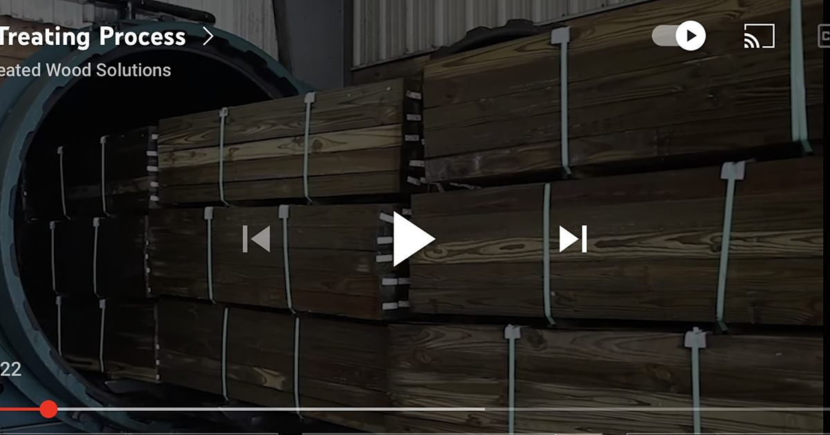 The Pressure Treating Process | Treated Wood